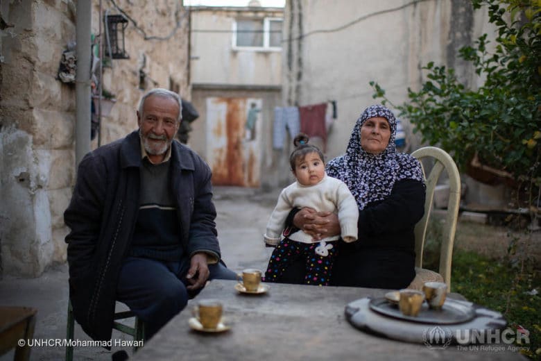 Winter: How UNHCR hopes to make warm for Syrian grandparents